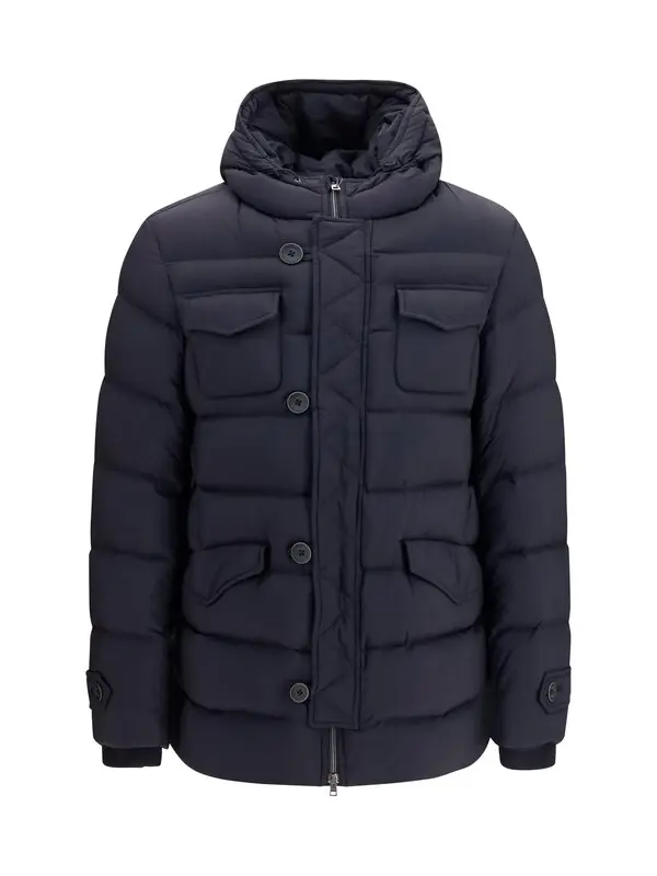 Herno Thermal Waterproof Down Jacket - Black