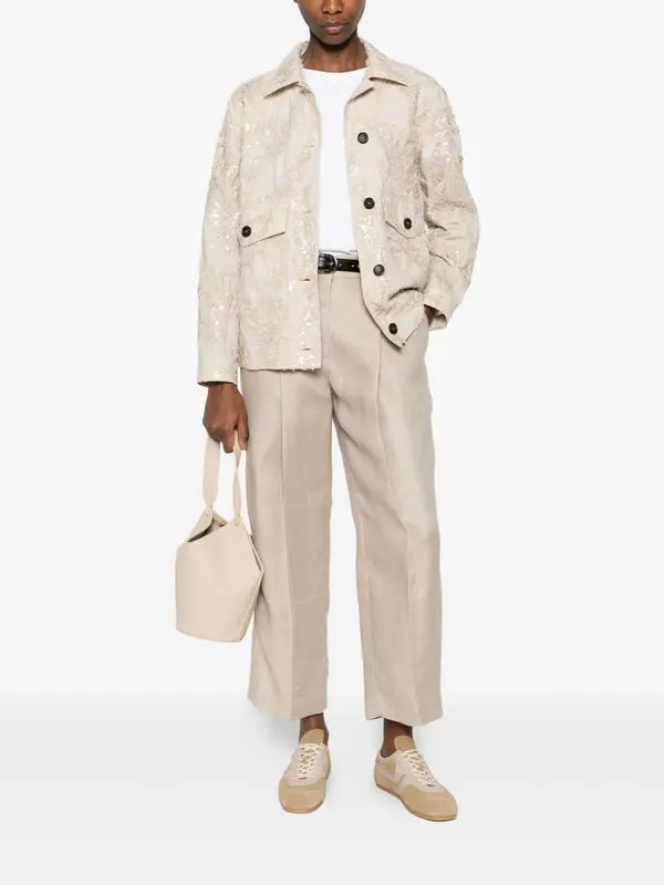 Brunello Cucinelli Linen Trousers