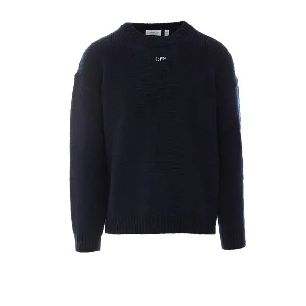 Off-White Arrow Maxi Embroidery Sweater