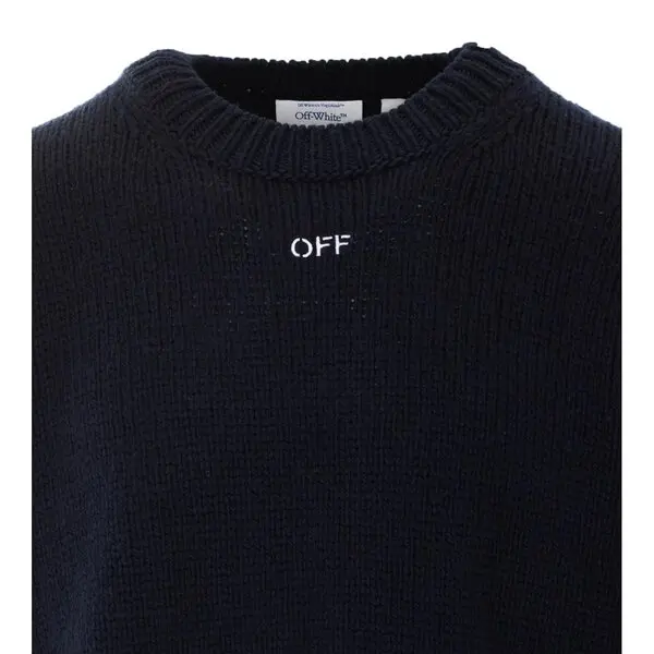 Off-White Arrow Maxi Embroidery Sweater