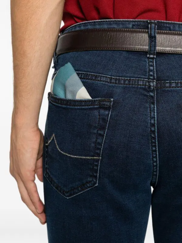 Jacob Cohen Slim Fit Denim Jeans - Multicolor