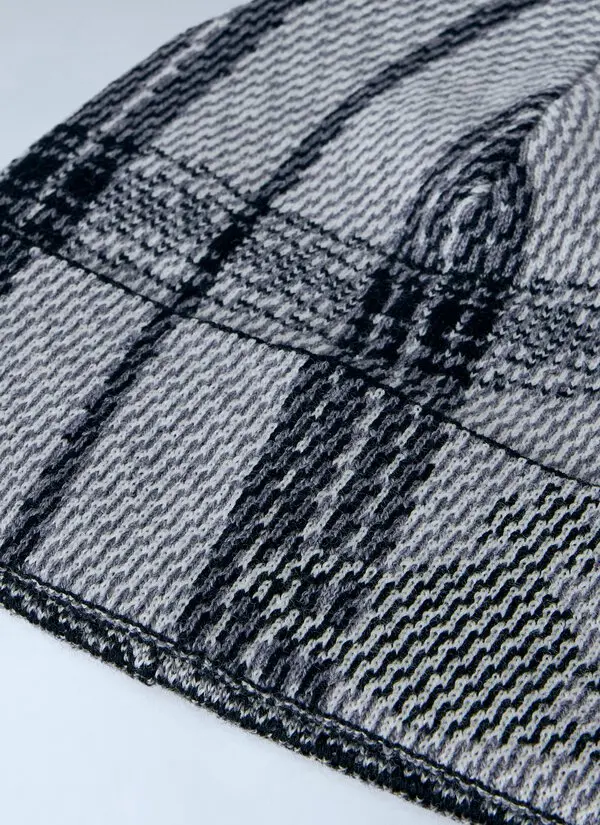 VIVIENNE WESTWOOD Tartan Beanie Hat