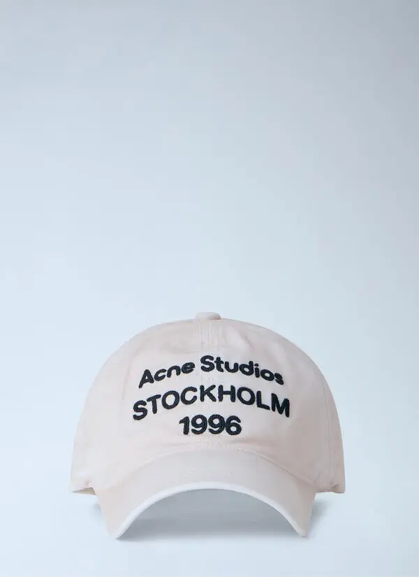 Acne Studios 1996 Logo Baseball Cap - White
