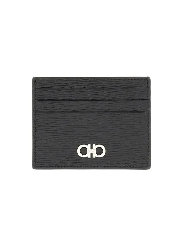 FERRAGAMO Leather Card Holder