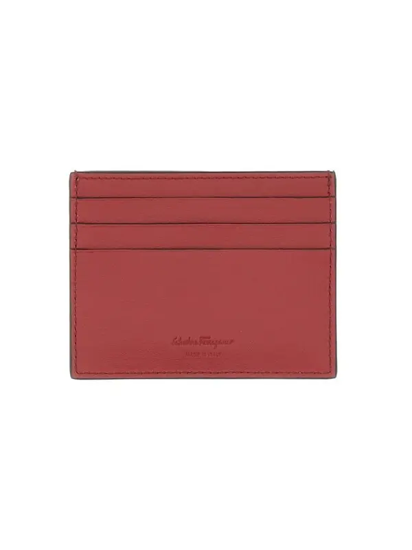 FERRAGAMO Leather Card Holder