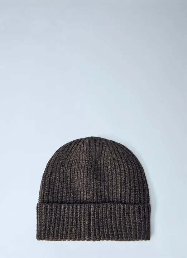 Stone Island Ribbed Knit Beanie