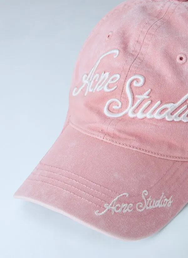 Acne Studios Logo-embroidered Baseball Cap