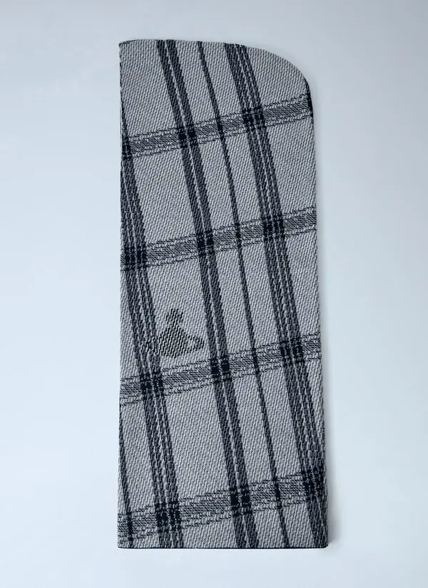 VIVIENNE WESTWOOD Tartan Hood - Gray