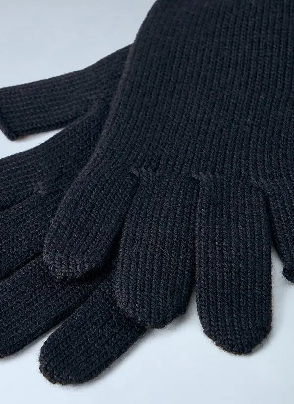 Rick Owens Extended Knit Gloves