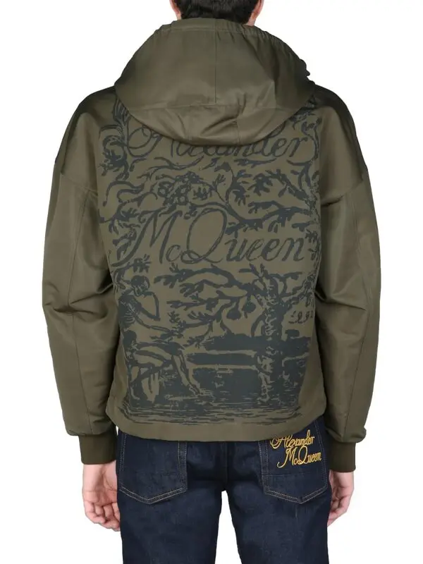 Alexander McQueen Blake Painting Jacket - Multicolor