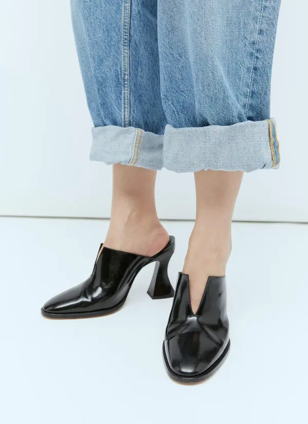 Bottega Veneta Cha-cha Heeled Mules
