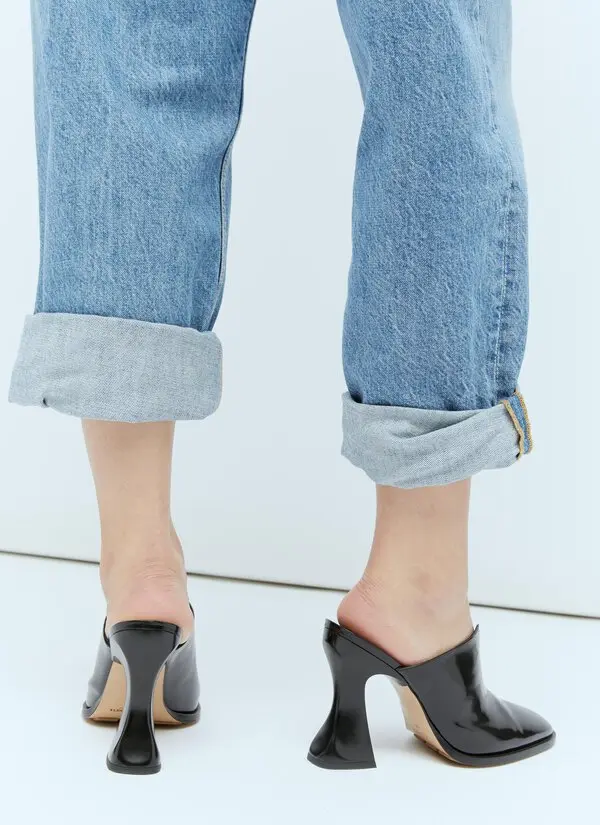 Bottega Veneta Cha-cha Heeled Mules