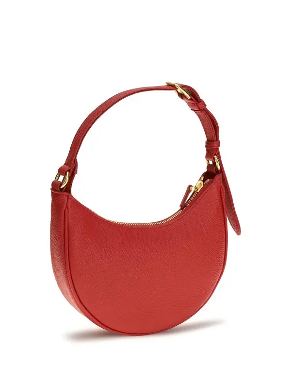 Valentino Garavani Mini Hobo Vlogo Signature Shoulder Bag - Red