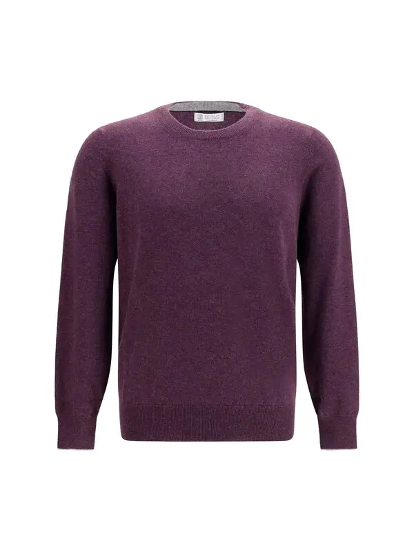 Brunello Cucinelli Cashmere Sweater - Purple