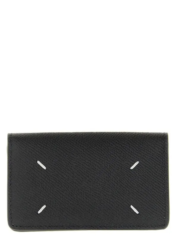 MAISON MARGIELA Four Stitches' Card Holder - Black