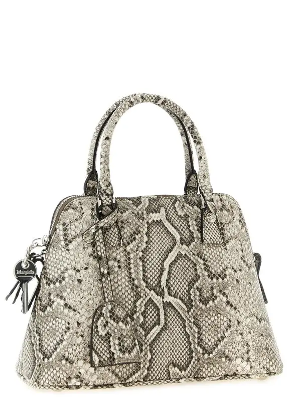 MAISON MARGIELA 5ac Classique' Mini Shoulder Bag - Gray