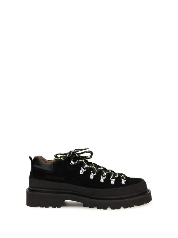 Dsquared2 Suede Lace-up Sneakers - Black