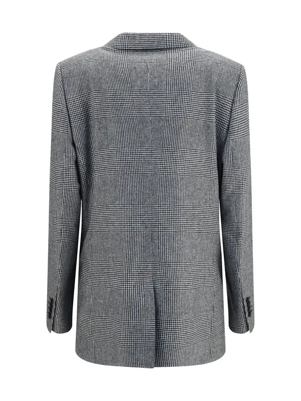 Dolce & Gabbana Prince Of Wales Blazer - Gray