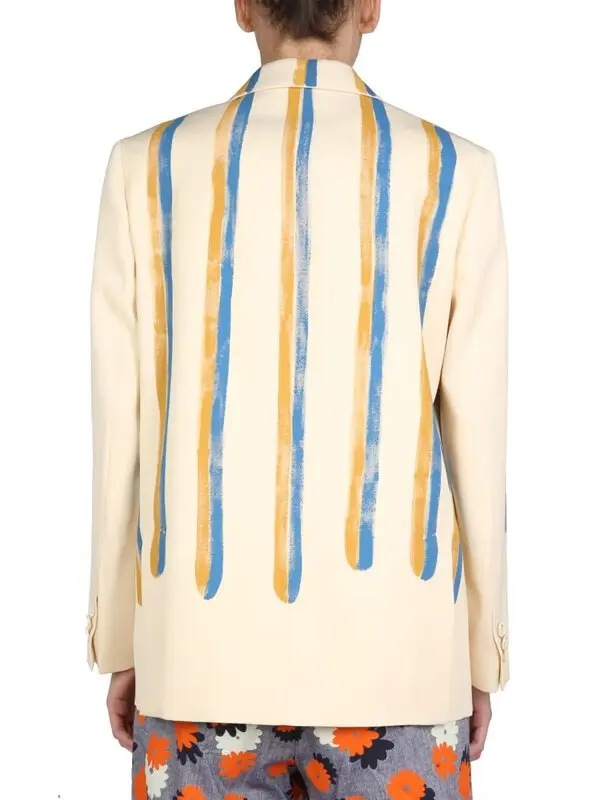 Marni Single-breasted Jacket - White