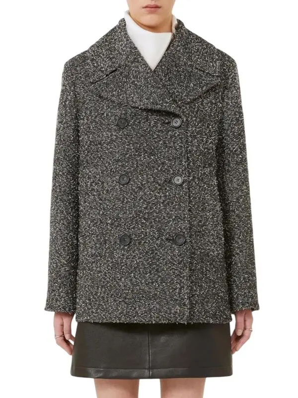 Sportmax Double-breasted Wool Jacket
