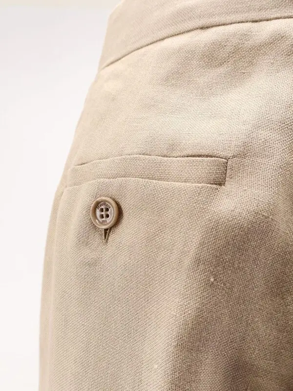 Max Mara Linen Flared Trousers