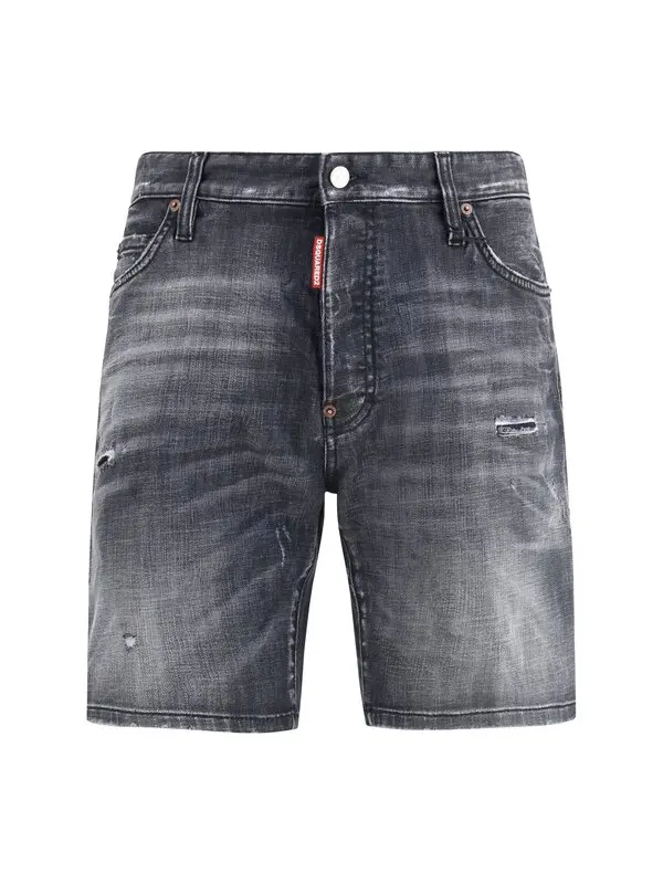 Dsquared2 Washed Marine Shorts