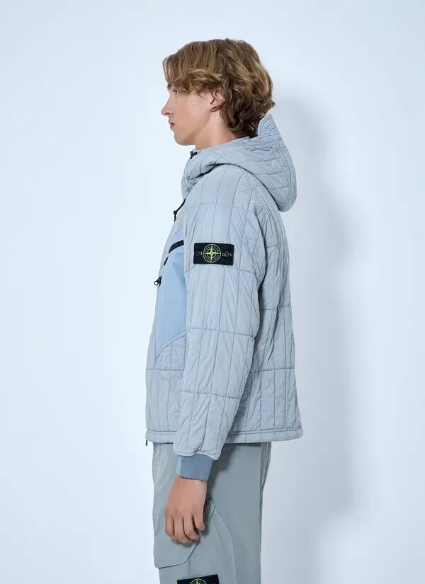 Stone Island Quilted Hooded Jacket