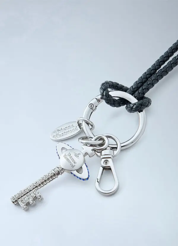 VIVIENNE WESTWOOD Diamante Key Orb Keyring