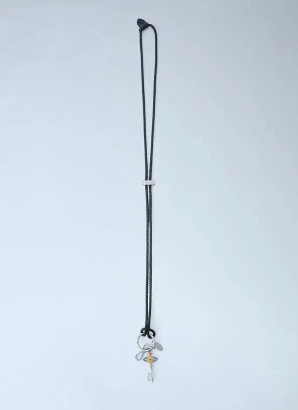 VIVIENNE WESTWOOD Diamante Key Orb Keyring - Silver