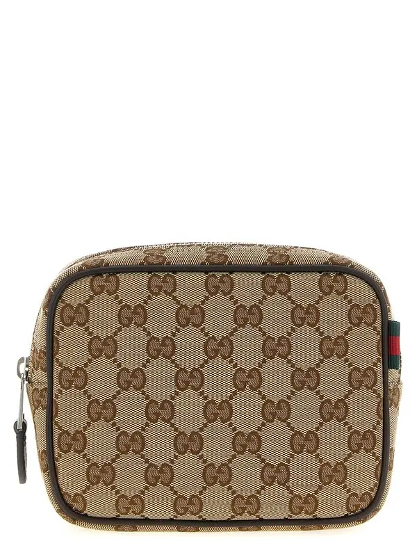 Gucci Gg Small Shoulder Strap - Cream