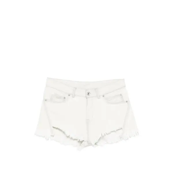 Rick Owens Neutrals Shorts Mini Shorts - Cream