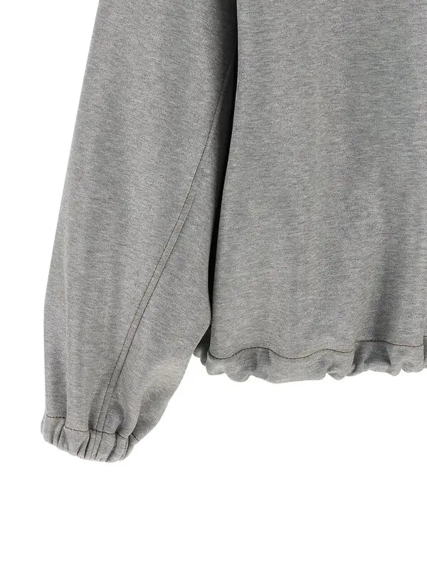 Brunello Cucinelli Shiny Zipper Pull' Bomber Jacket