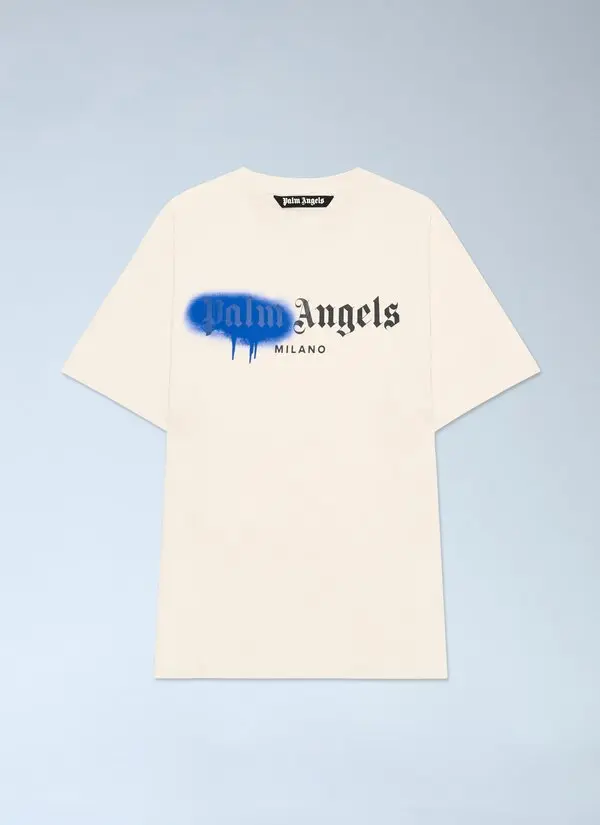 Palm Angels Spray Milan T-shirt - White