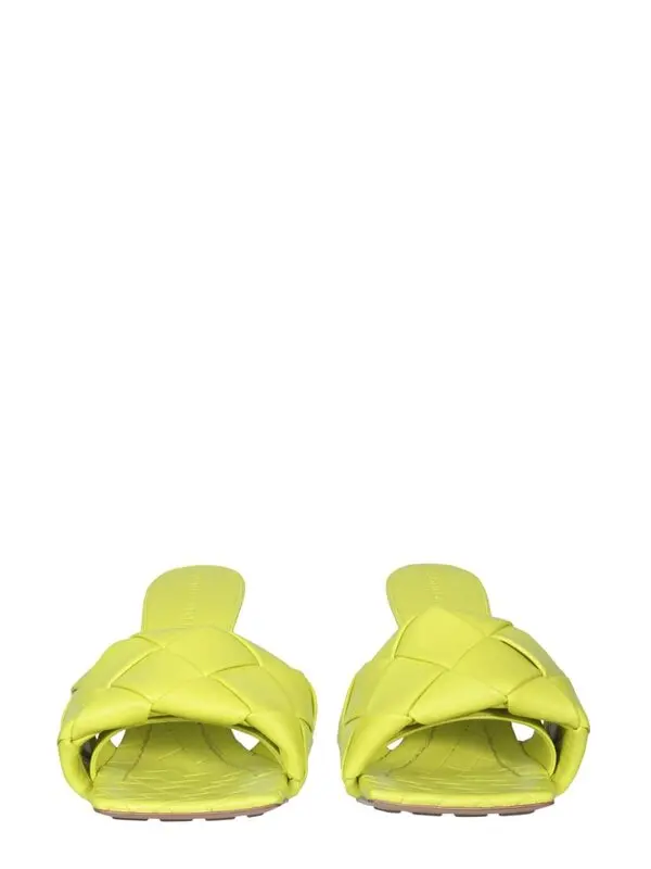 Bottega Veneta The Lido Sandal - Green