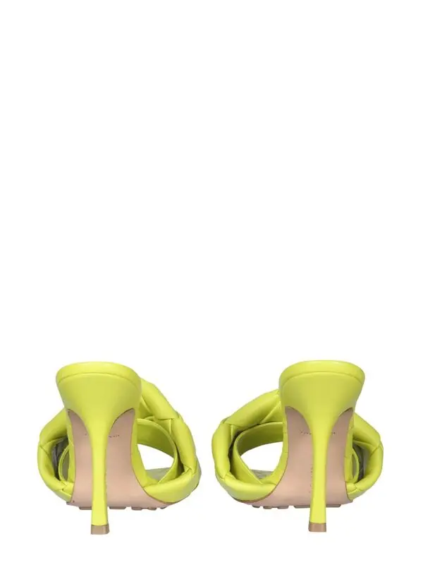Bottega Veneta The Lido Sandal - Green