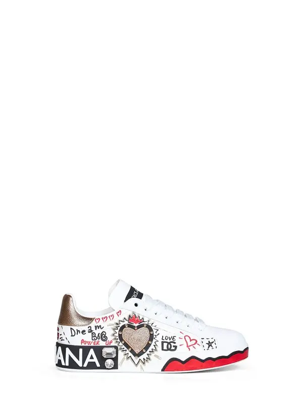 Dolce & Gabbana Portofino Low-top Sneakers - Multicolor