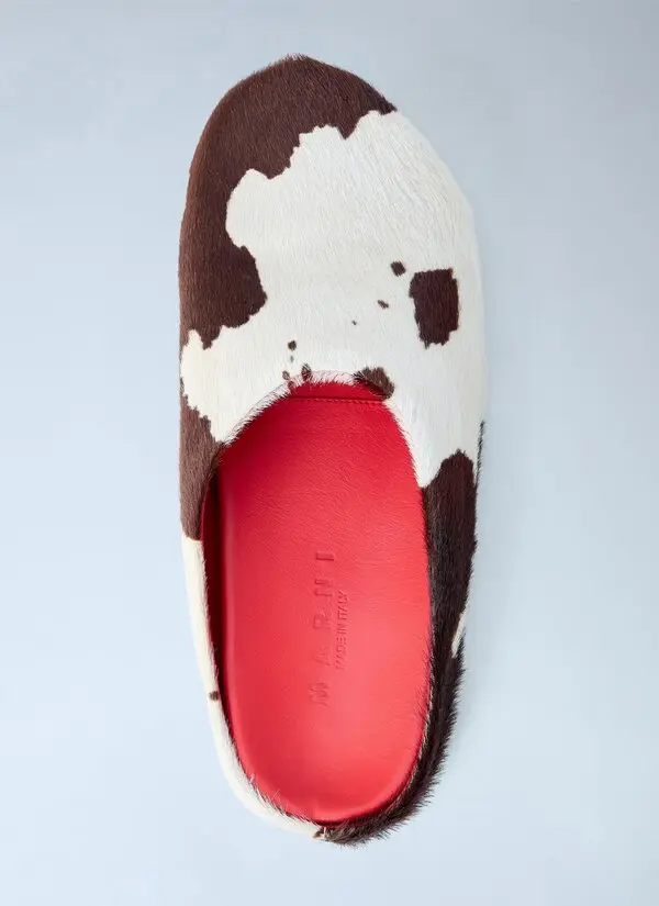 Marni Fussbett Sabot - Brown
