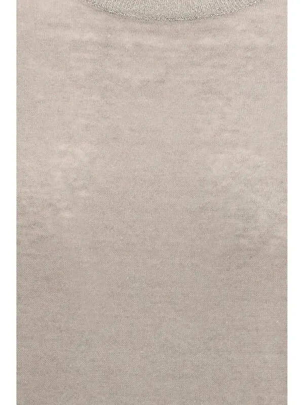 Brunello Cucinelli Crewneck Short-sleeve T-shirt - Cream