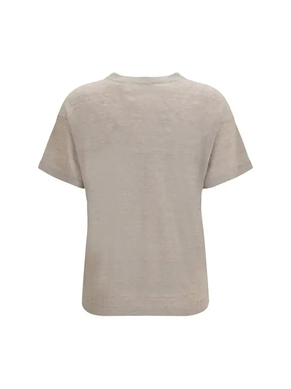 Brunello Cucinelli Crewneck T-shirt - Cream