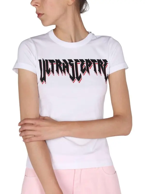Raf Simons Logo Print T-shirt