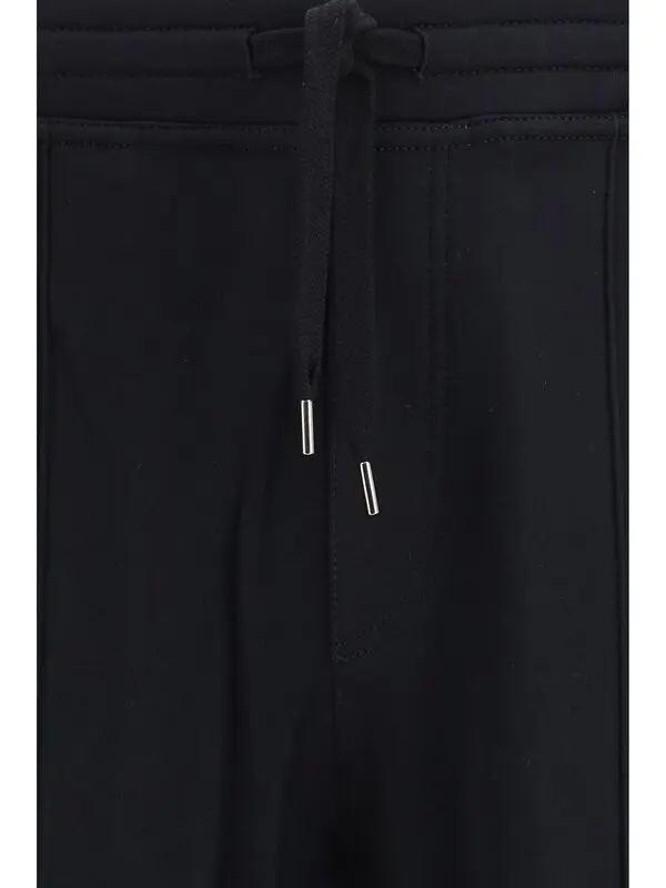 Brunello Cucinelli Cotton-blend Jogging Pants - Black