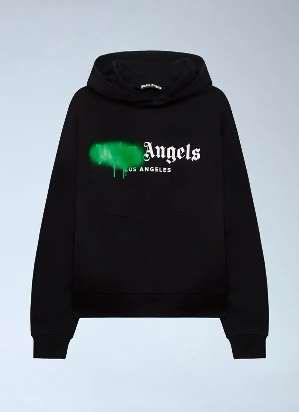 Palm Angels Spray La Hooded Sweatshirt