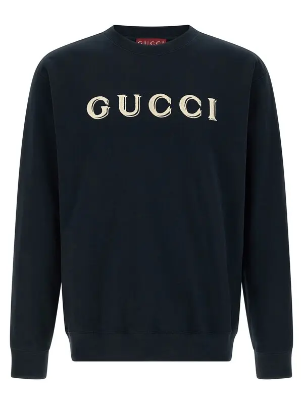 Gucci Logo Embroidery Sweatshirt