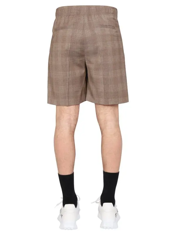 Givenchy Prince Of Wales Pattern Bermuda