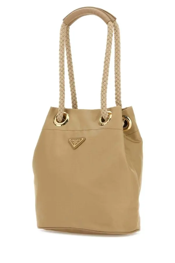 Prada Sand Re-nylon Mariner Bucket Bag