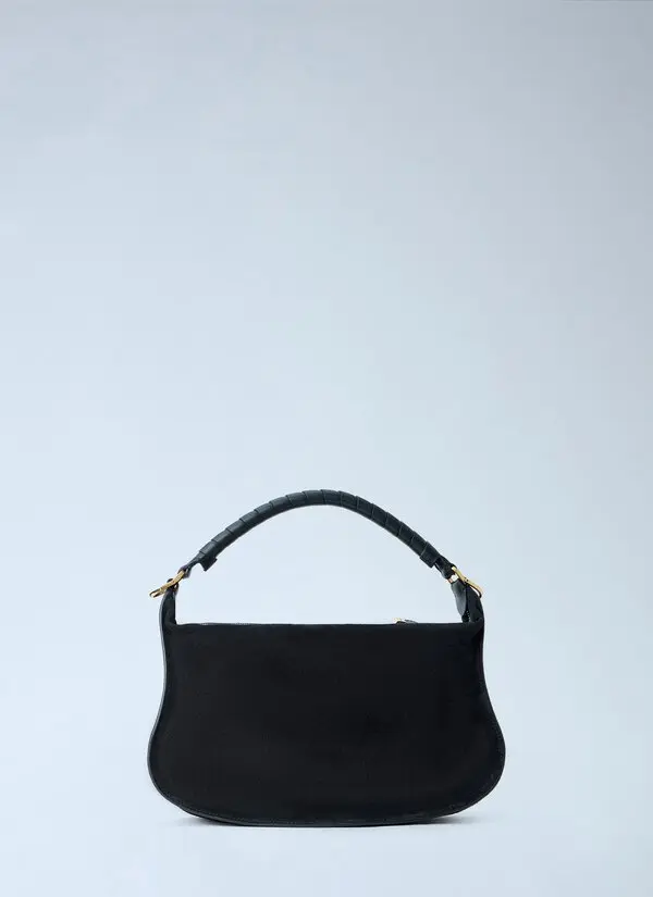 Chloé Marcie Medium Studded Suede Shoulder Bag