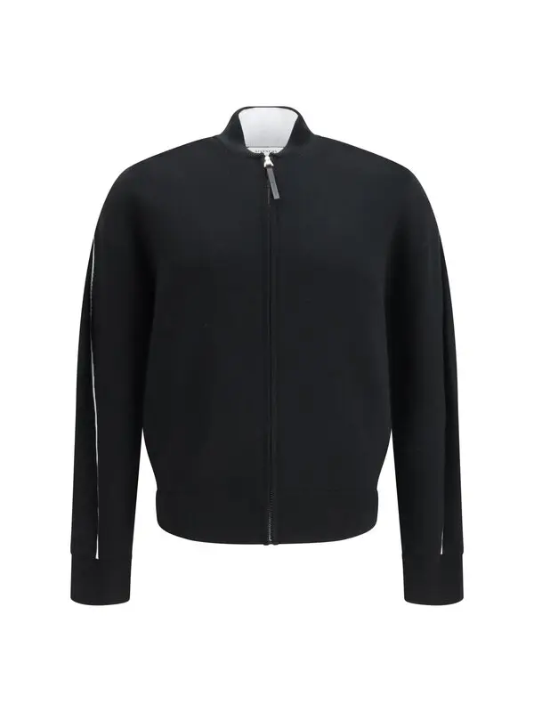 Givenchy Stretch Wool-blend Cardigan - Black