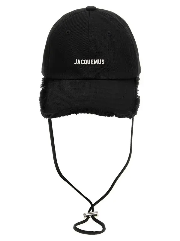 Jacquemus La Casquette Artichaut' Cap - Black