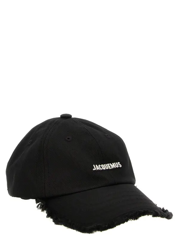 Jacquemus La Casquette Artichaut Cap - Black