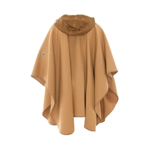 Moncler Logo Padded Cape